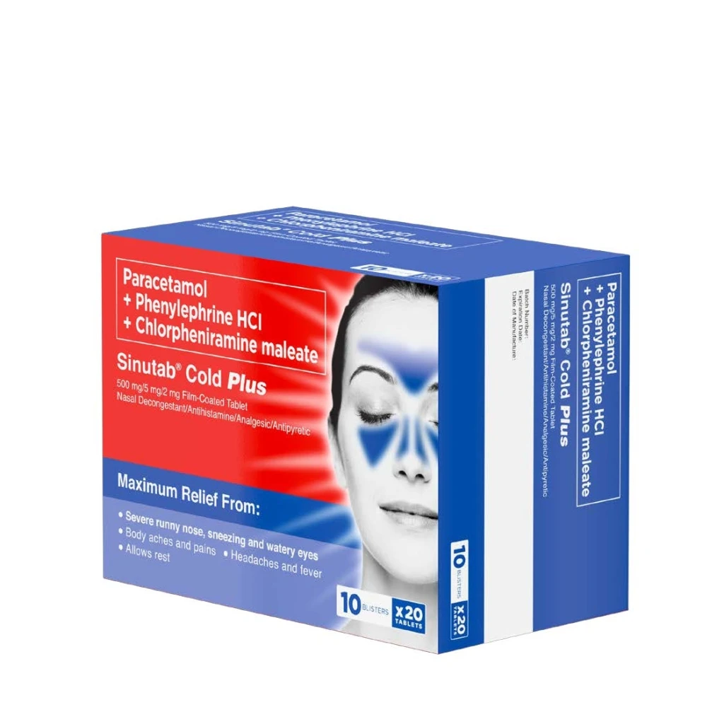 Sinutab® Cold Plus | Sinutab®