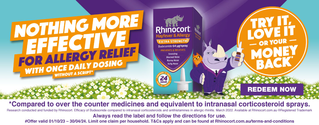 Nasal & Sinus Allergy Relief | RHINOCORT® Australia