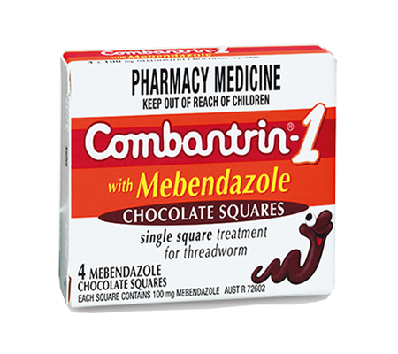 COMBANTRIN®-1 Chocolate Squares | Products | COMBANTRIN® Australia