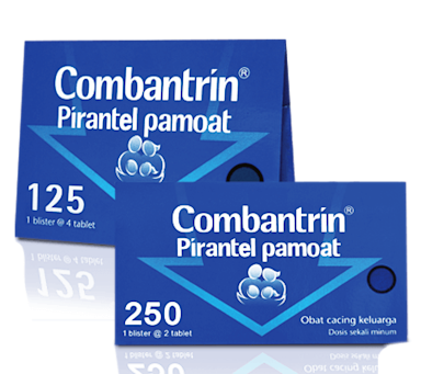Cara aman dan efektif mengatasi infeksi cacing | Combantrin