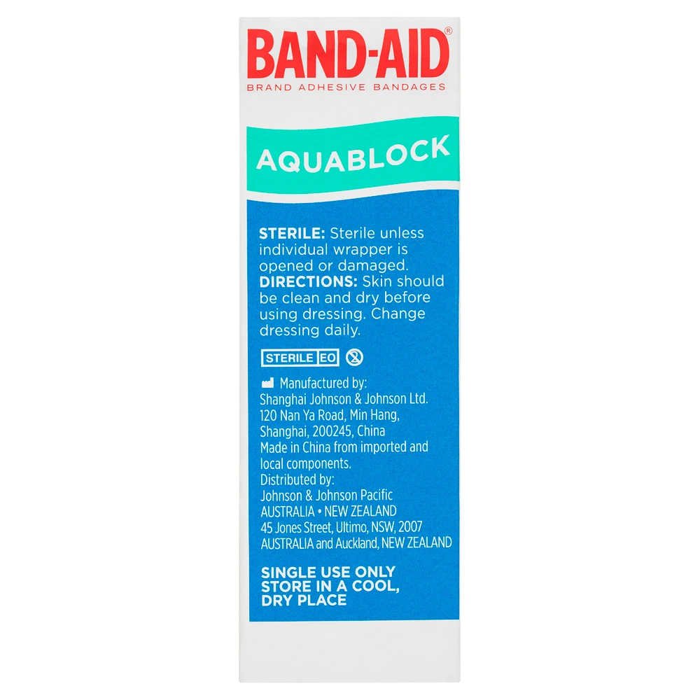 BAND-AID® Aquablock Waterproof Bandages | BAND-AID® Australia