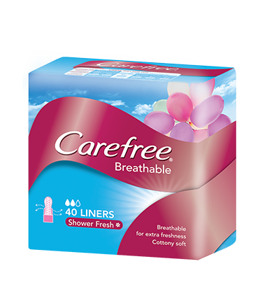 Carefree® Breathable Panty Liners | Carefree® Philippines