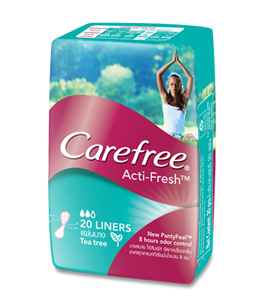 Carefree® Acti-Fresh Panty Liners | Carefree® Philippines
