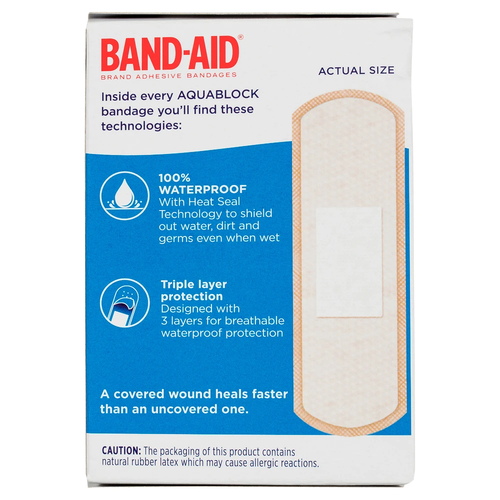 BAND-AID® Aquablock Waterproof Bandages | BAND-AID® Australia
