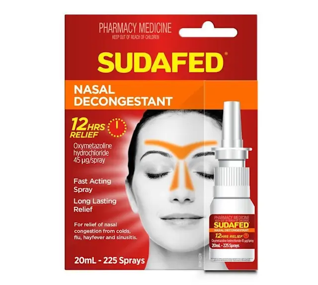 SUDAFED® Nasal Decongestant Spray | Sudafed® PE
