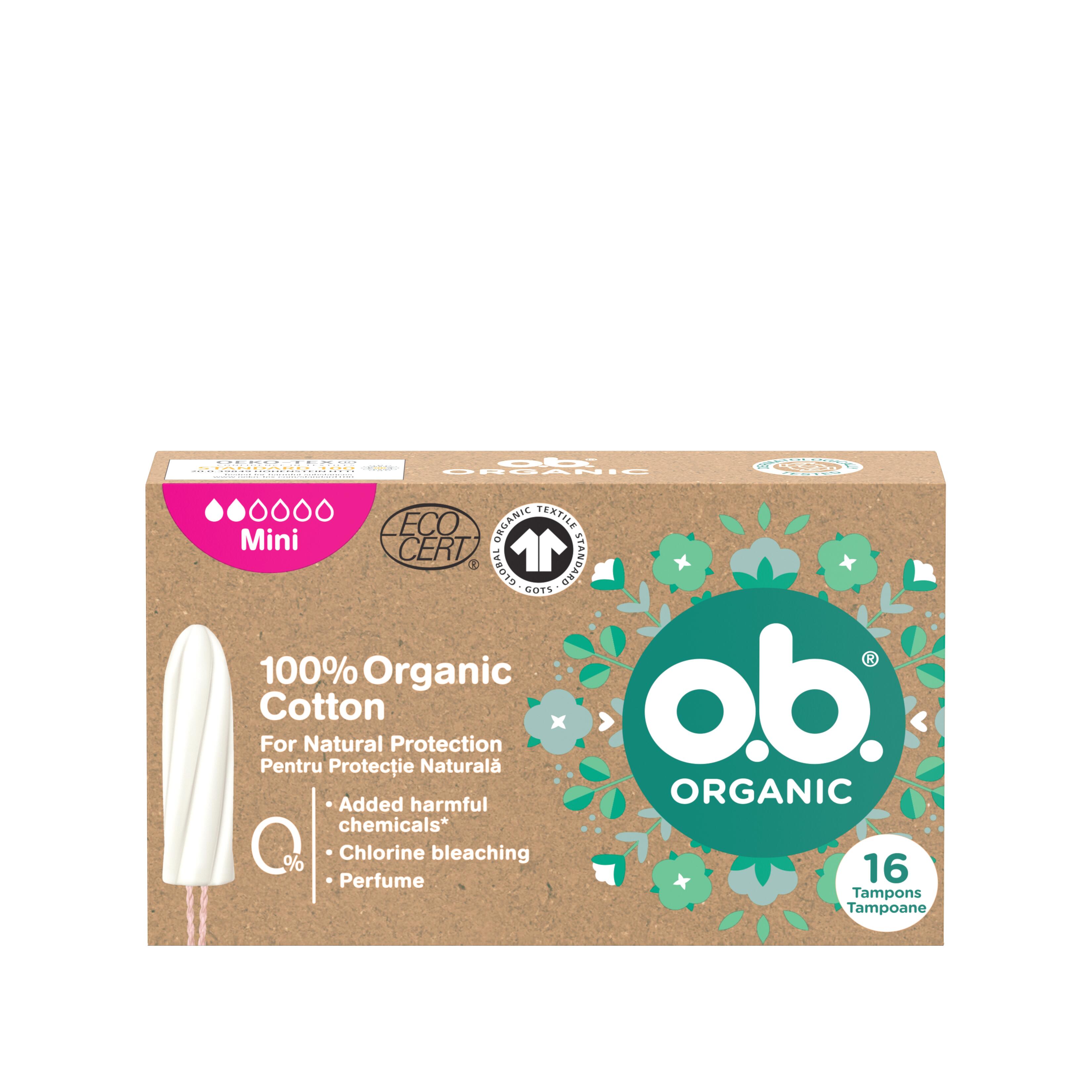o.b. Organic Mini