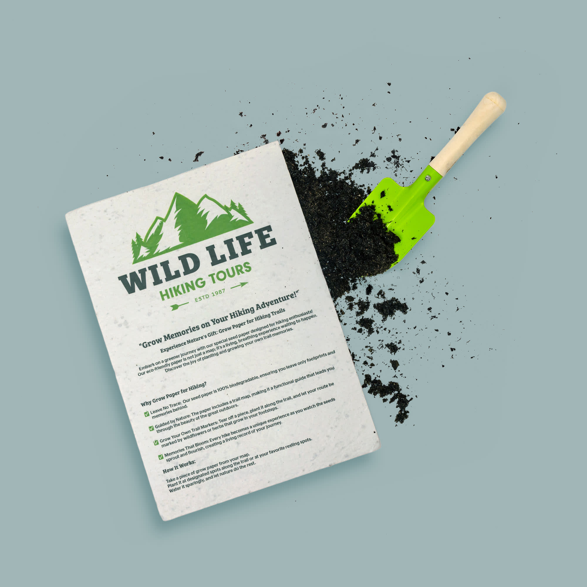 Imprimer des flyers en papier ensemencé | Printdeal.be