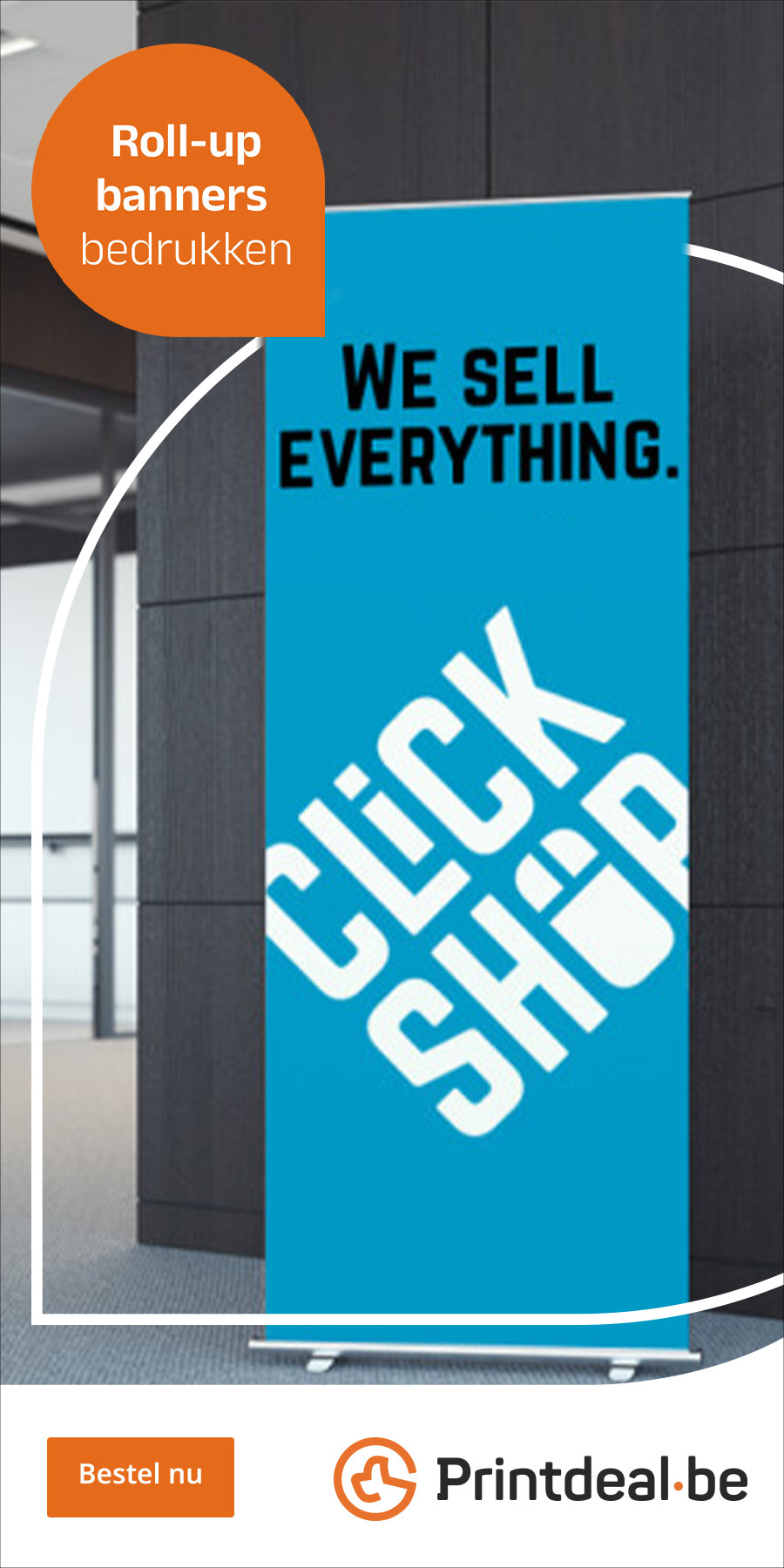 Wat is een banner? Bekijk voorbeelden van banners | Printdeal.be