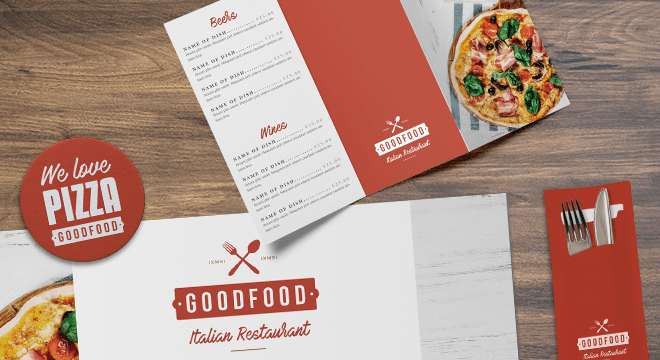 Horeca drukwerk | Printdeal.be