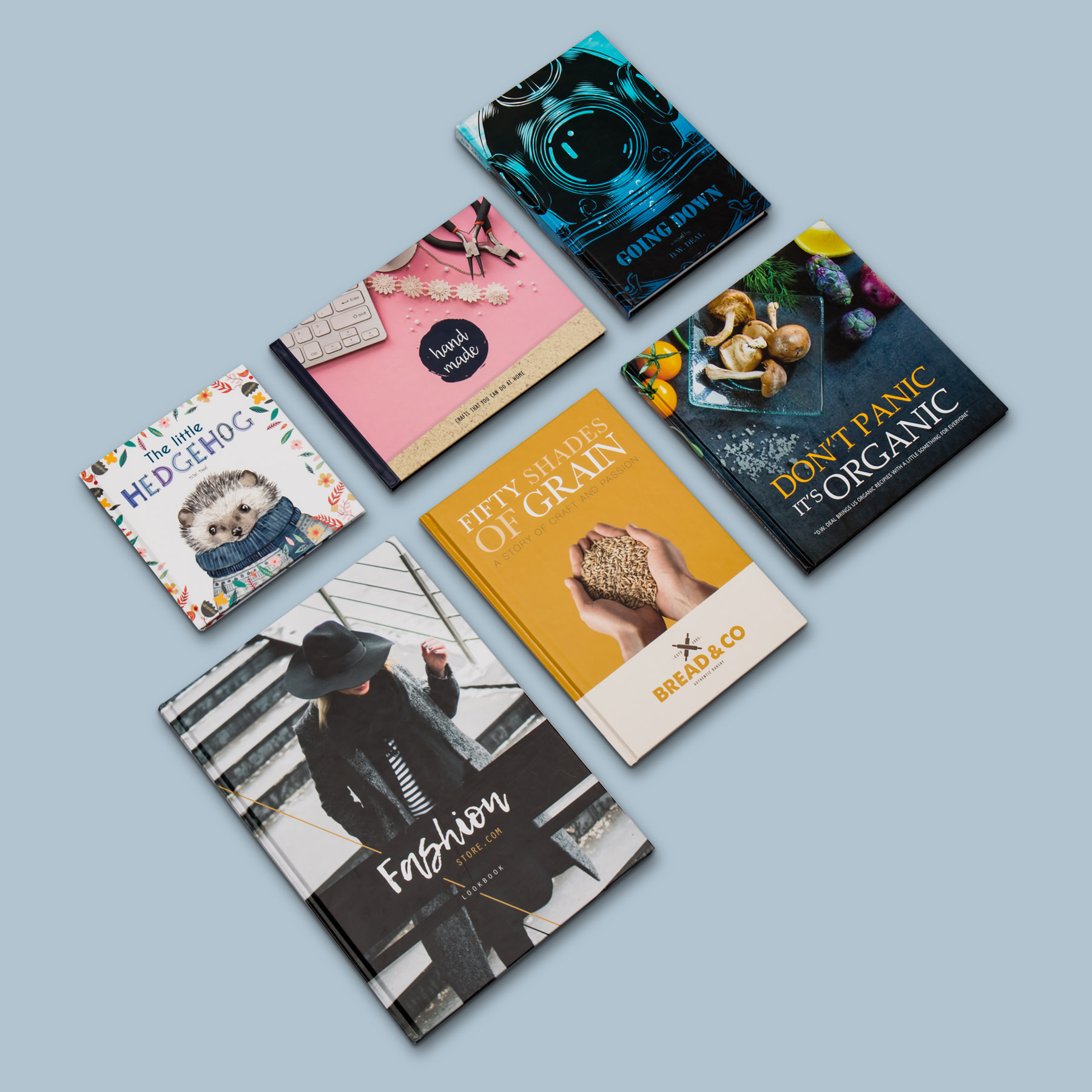 Imprimer des livres à couverture rigide | Printdeal.be