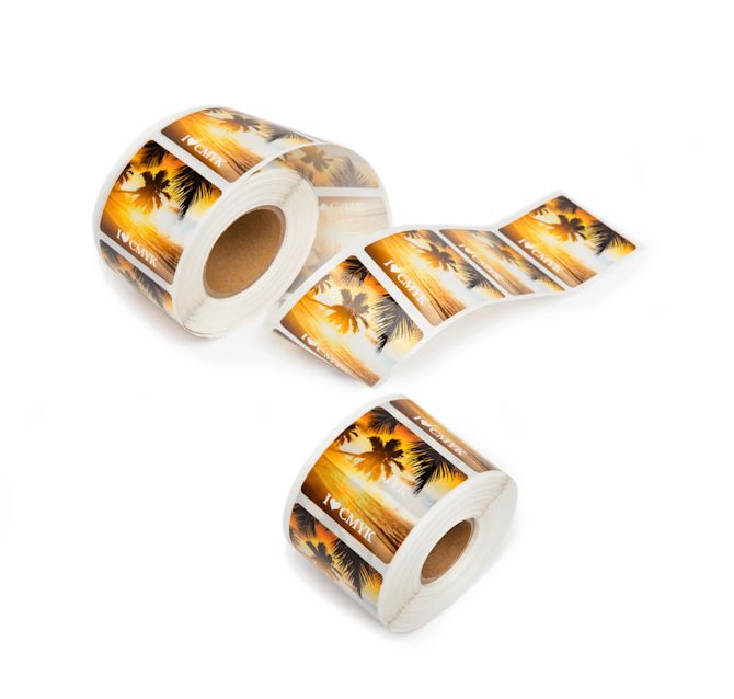 Stickers op rol bestellen, Gratis verzending | Printdeal.be