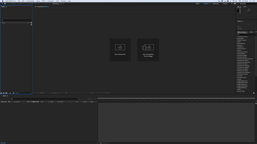 FreebieFriyay: een kennismaking met de interface van Adobe After ...