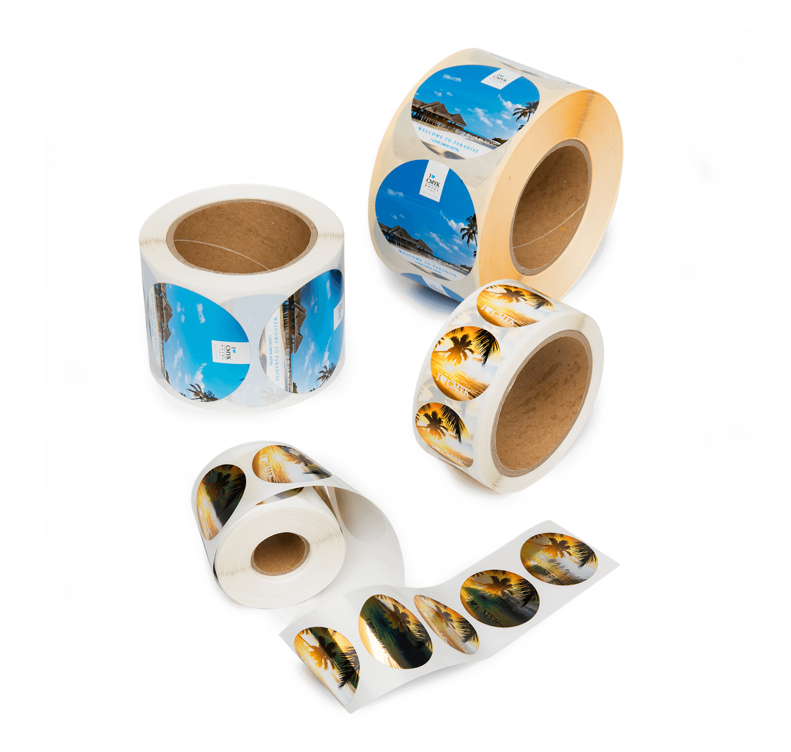 Rouleaux de stickers personnalisés | Printdeal.be