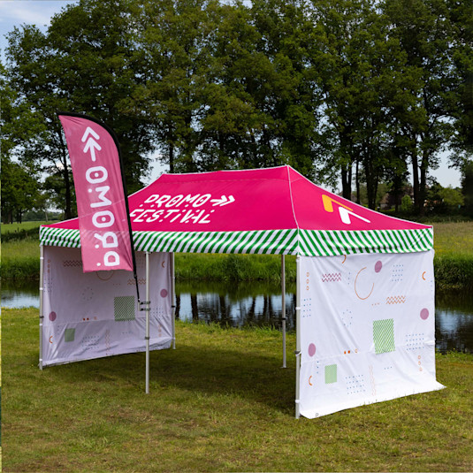 Partytenten bedrukken - Ontwerp jouw partytent in 3D | Printdeal.be