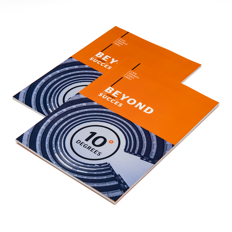 Garenloos gebrocheerde brochures | Printdeal.be