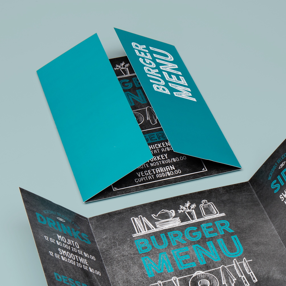 Drieluik folder maken & drukken | Printdeal.be