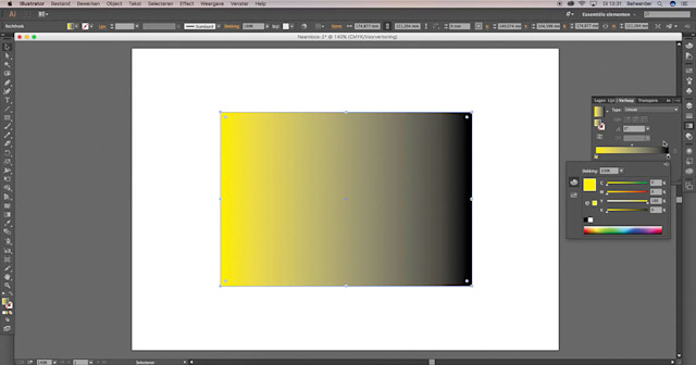 Créer un dégradé dans Adobe Illustrator, InDesign et Photoshop ...