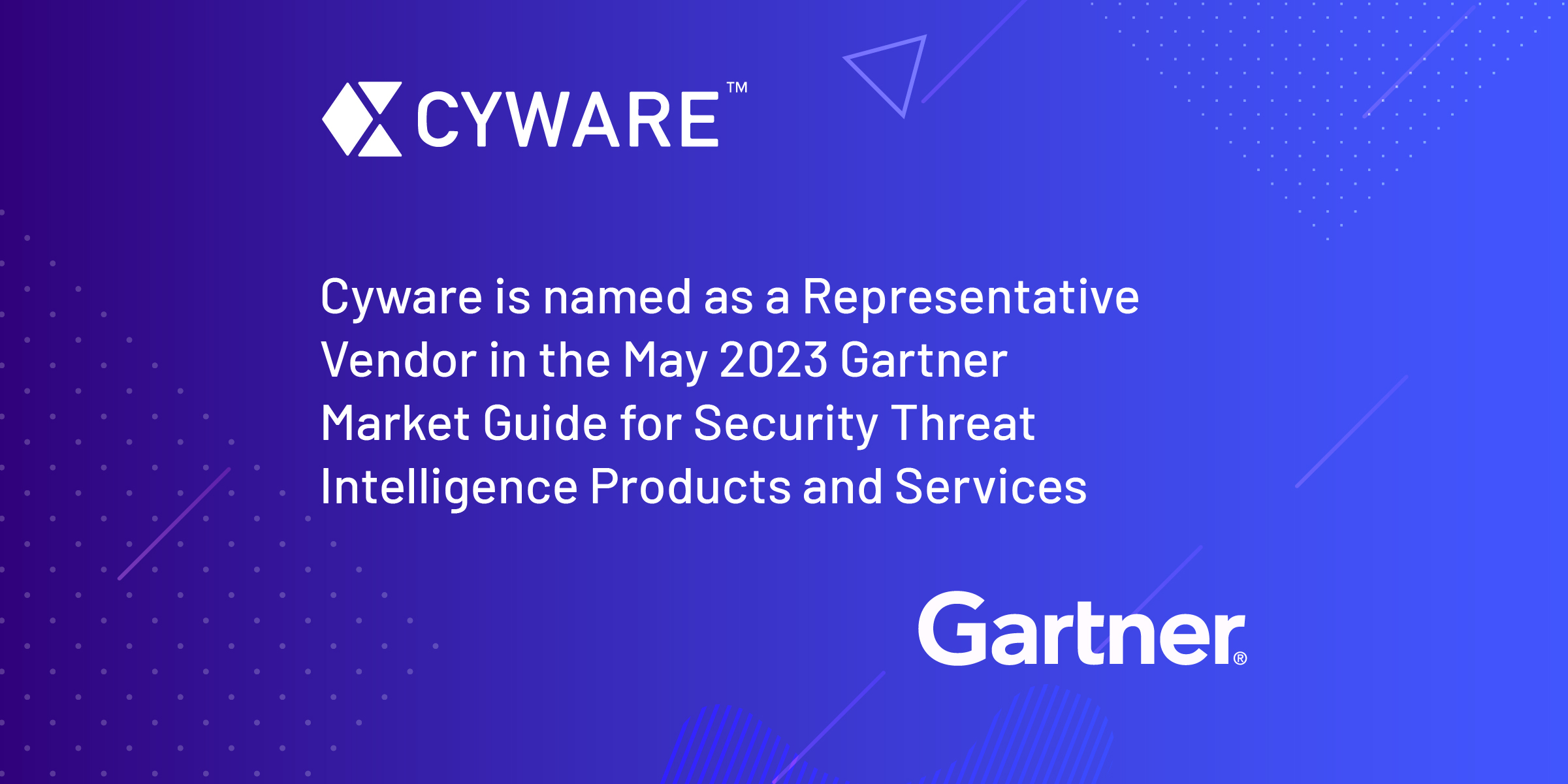 Cyware Named a Representative Vendor in the May 2023 Gartner Market ...