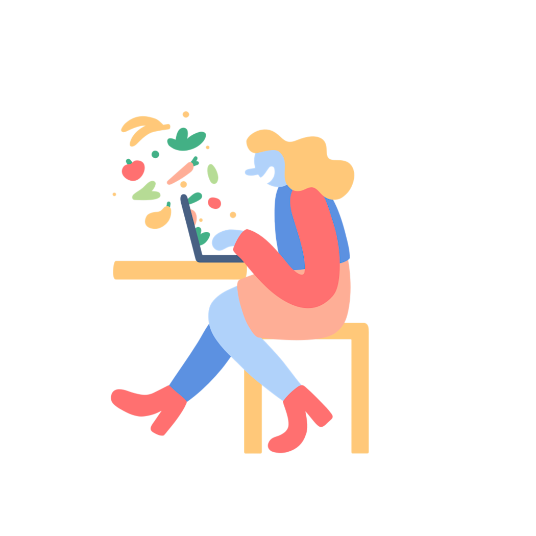 Smart food diary software only for dietitians