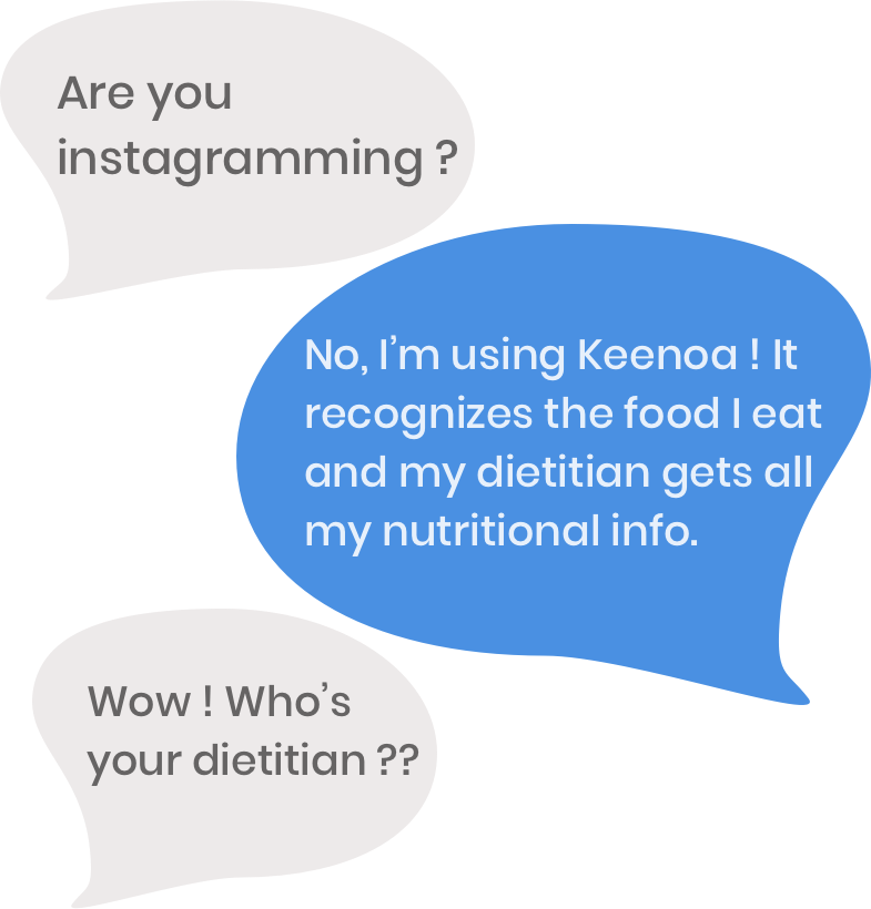 A smart food diary built for and by dietitians