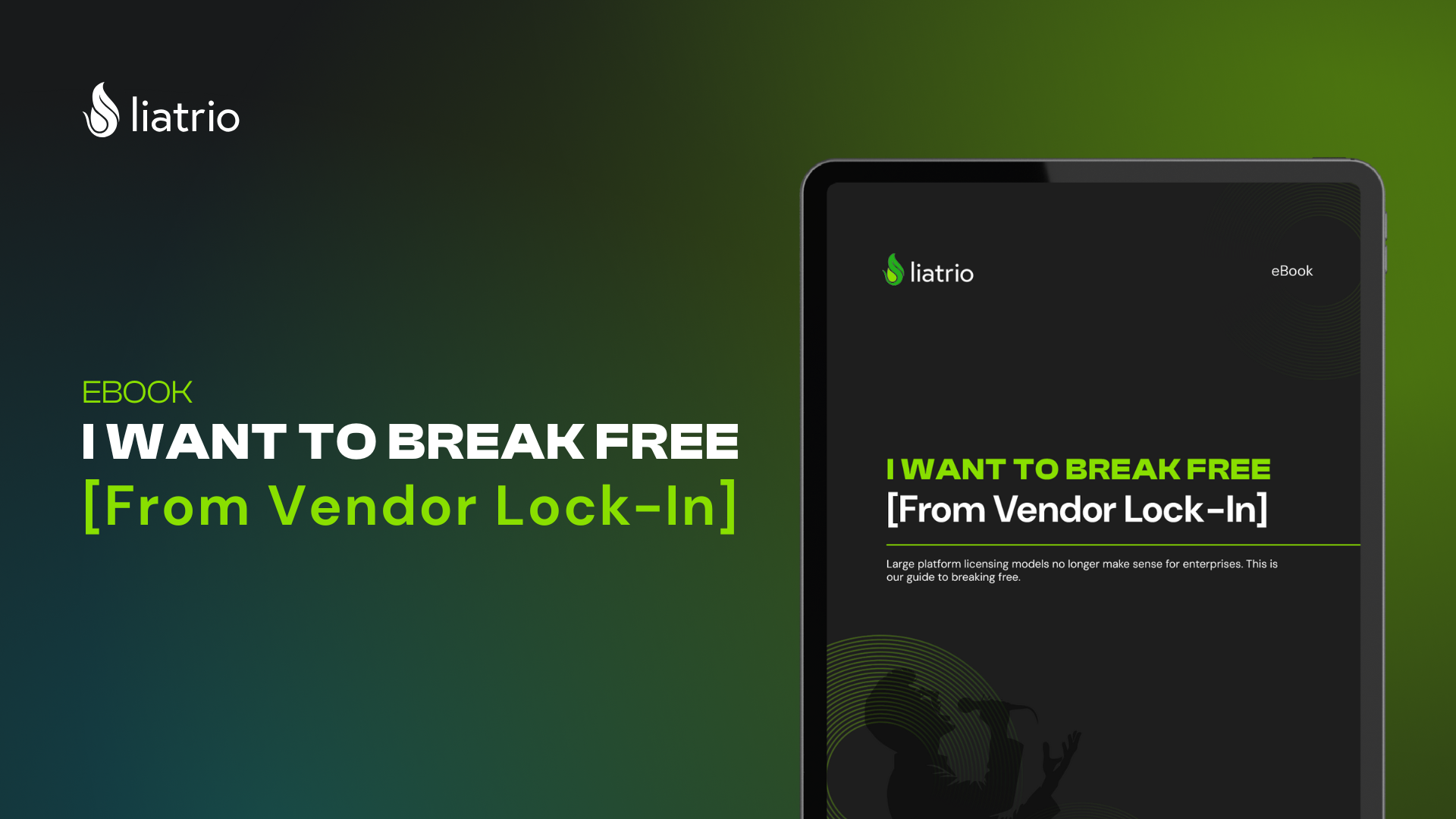 I Want to Break Free [From Vendor Lock-In]