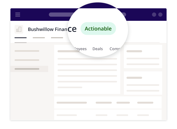 Introducing Actionability Signal