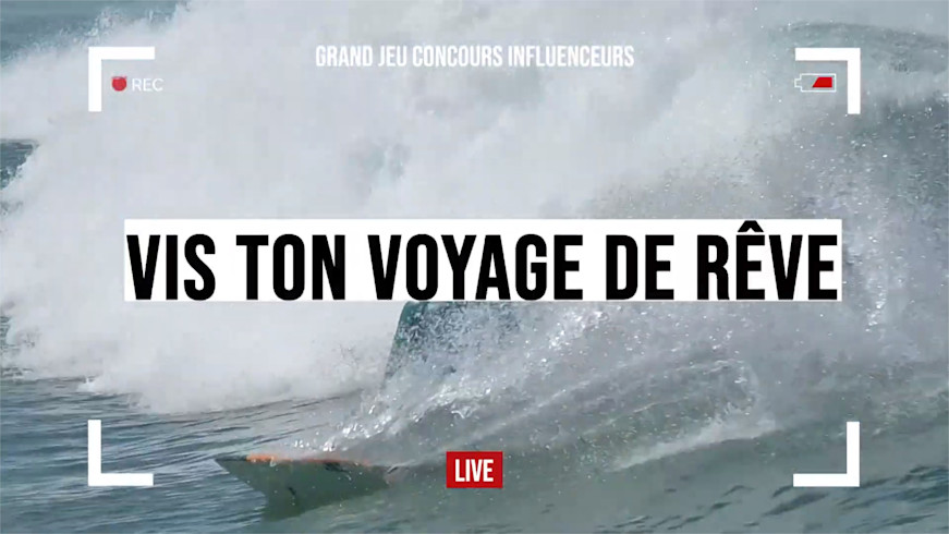 Grand jeu-concours influenceurs - Mon voyage de Rêve en Nouvelle-Aquitaine