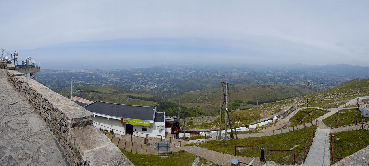 The Little Train of the Rhune, a legendary view of the Basque County at ...