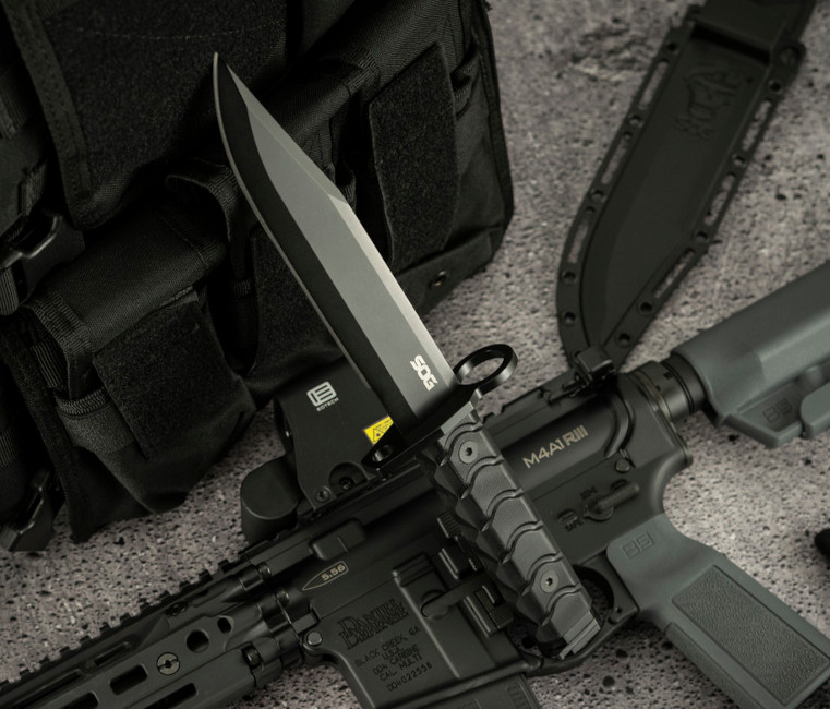 BAR15 Clip Point Bayonet | Professional Use Fixed Blade Knife