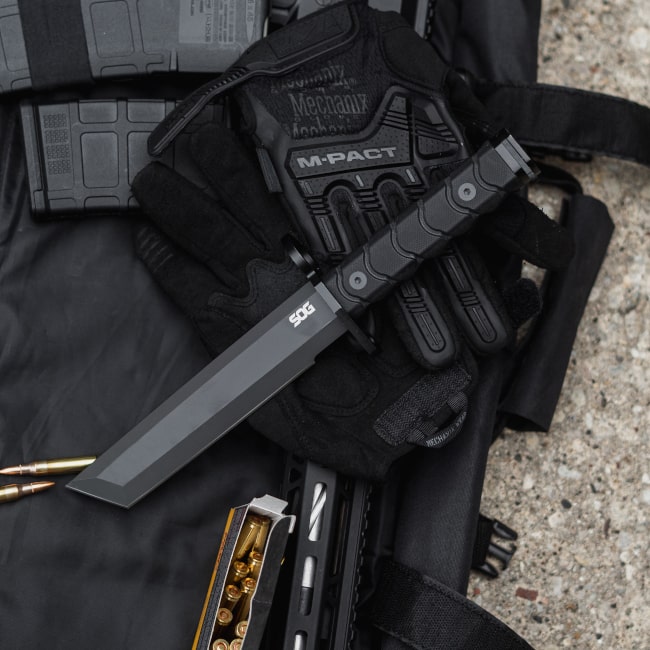BAR15T Tanto Bayonet | Professional Use Fixed Blade Knife