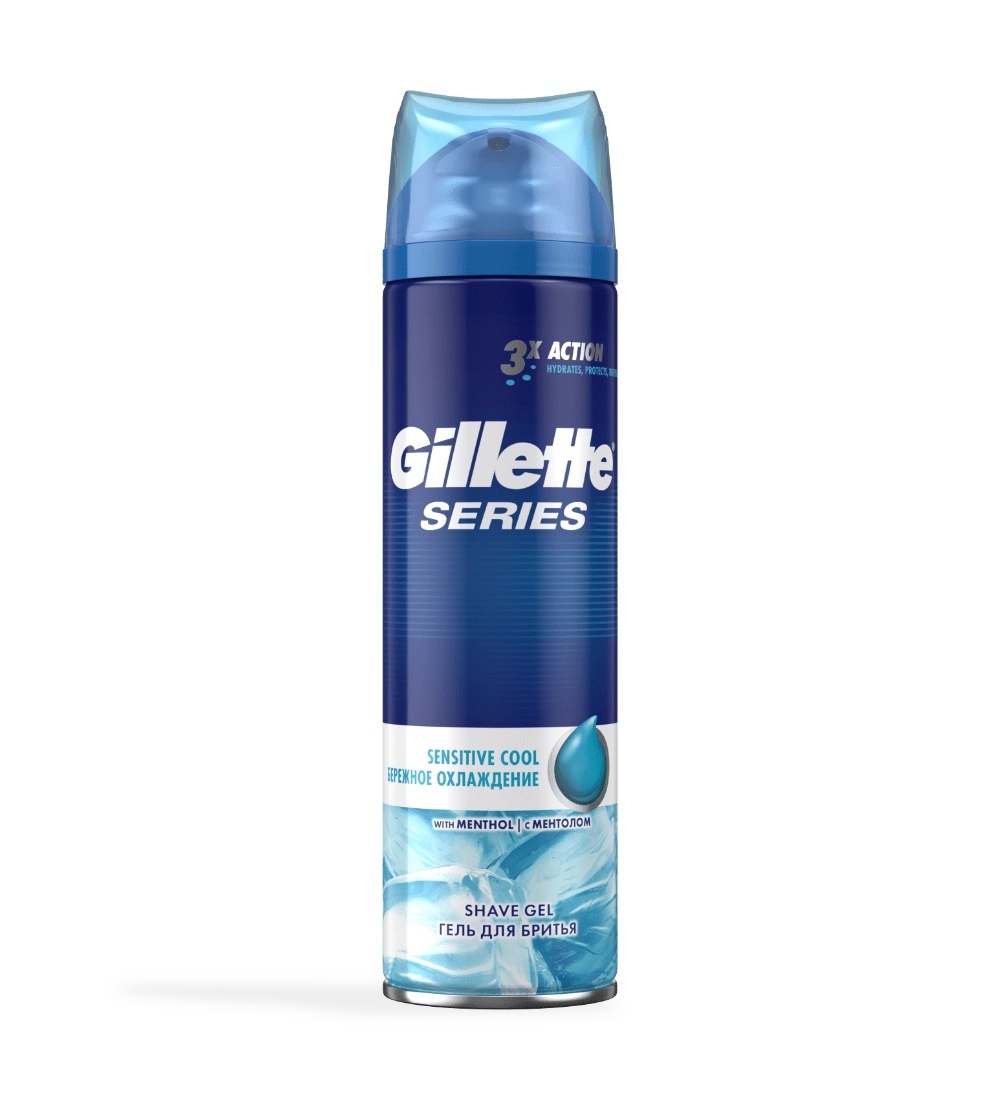 Gillette® Series Sensitive Cool Tıraş Jeli | Gillette Türkiye