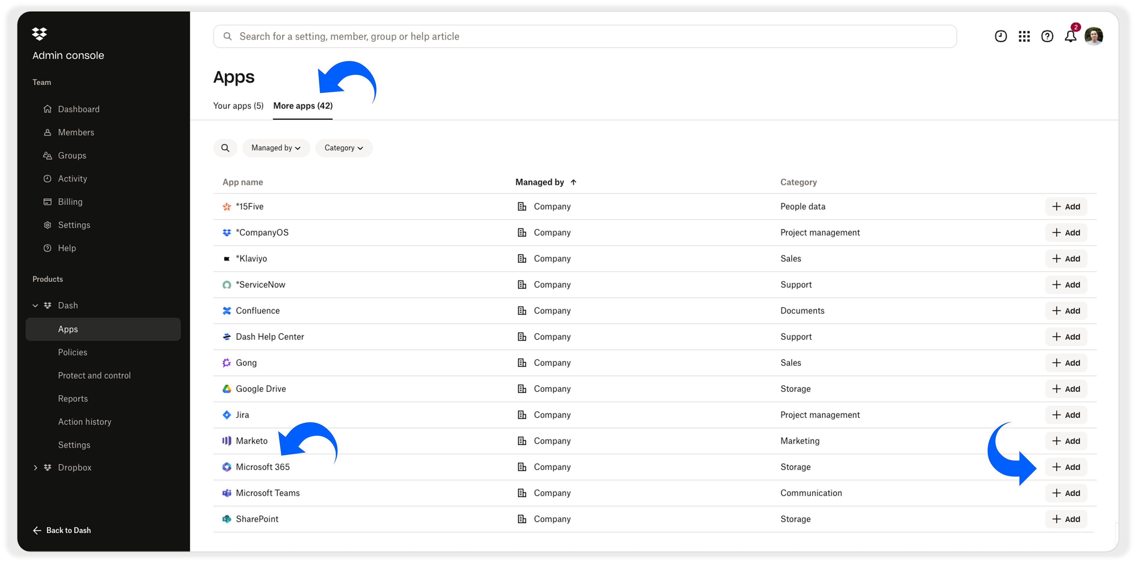 How to use Dropbox Dash as an admin | Dropbox learn