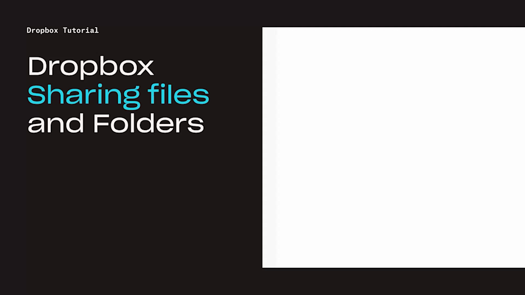 Dropbox tutorials: Explore our video tutorials | Dropbox learn