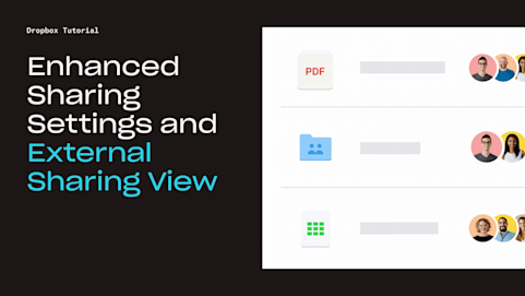 Dropbox tutorials: Explore our video tutorials | Dropbox learn