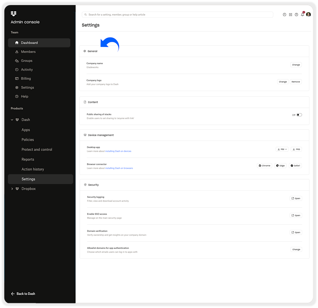 How to use Dropbox Dash as an admin | Dropbox learn