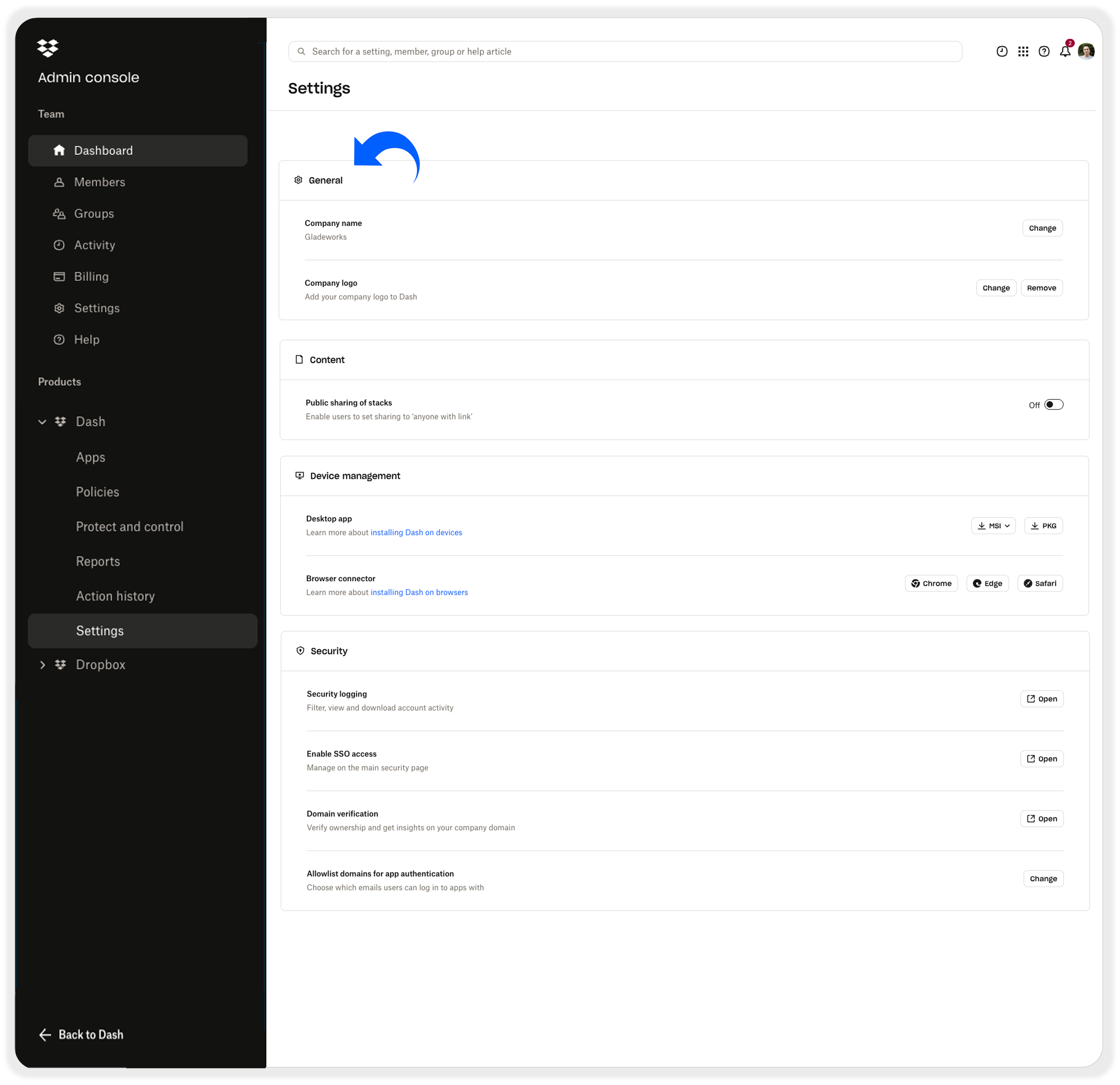 How to use Dropbox Dash as an admin | Dropbox learn