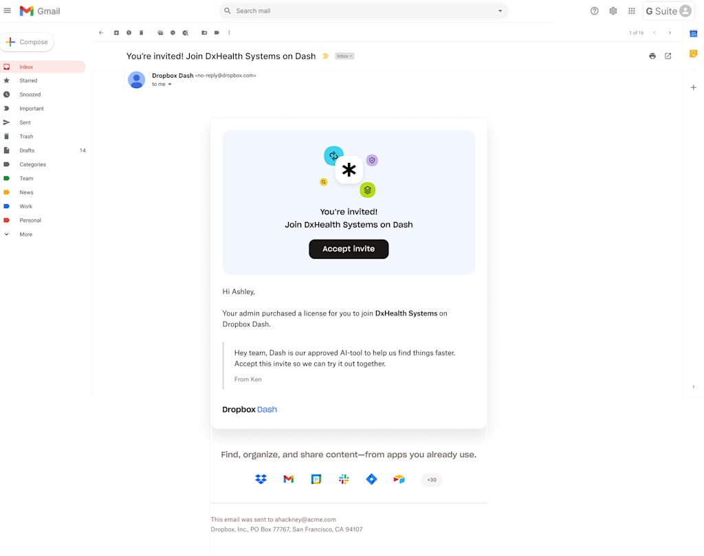 How to use Dropbox Dash as a team member | Dropbox learn