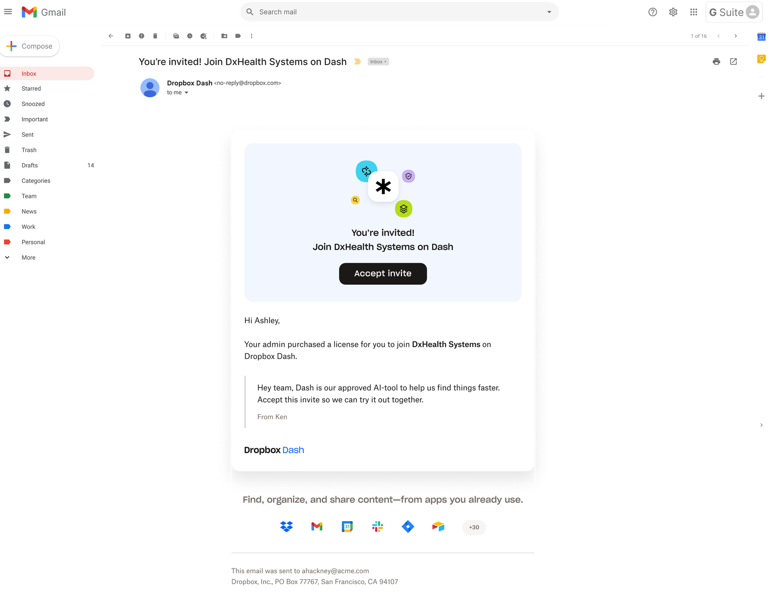 How to use Dropbox Dash as a team member | Dropbox learn