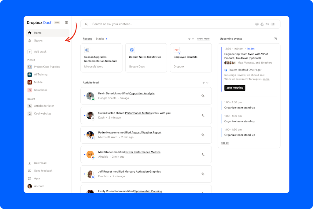 How to use Dropbox Dash as a team member | Dropbox learn