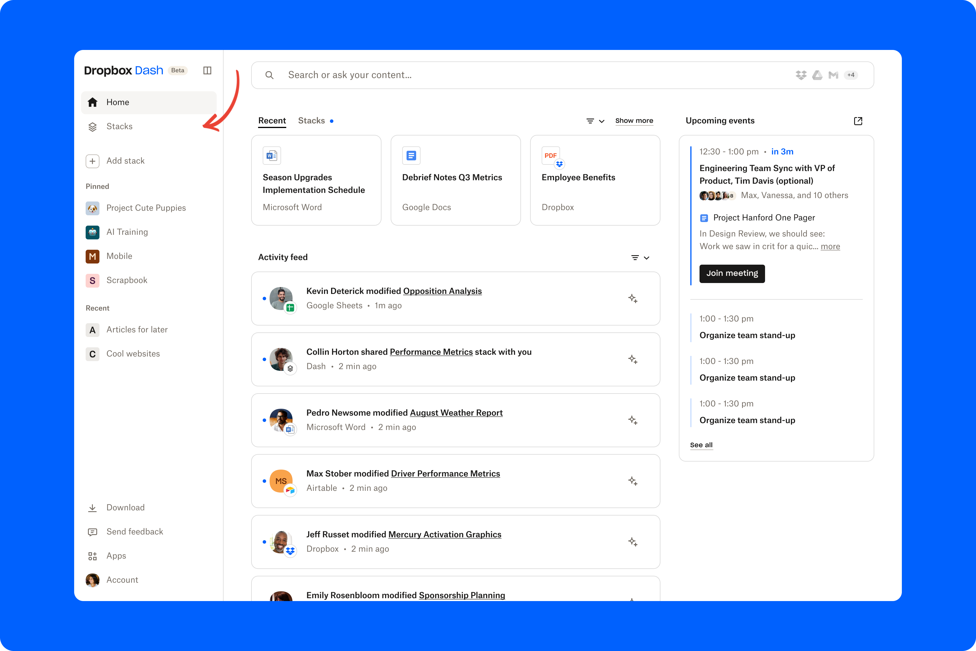 How to use Dropbox Dash as a team member | Dropbox learn