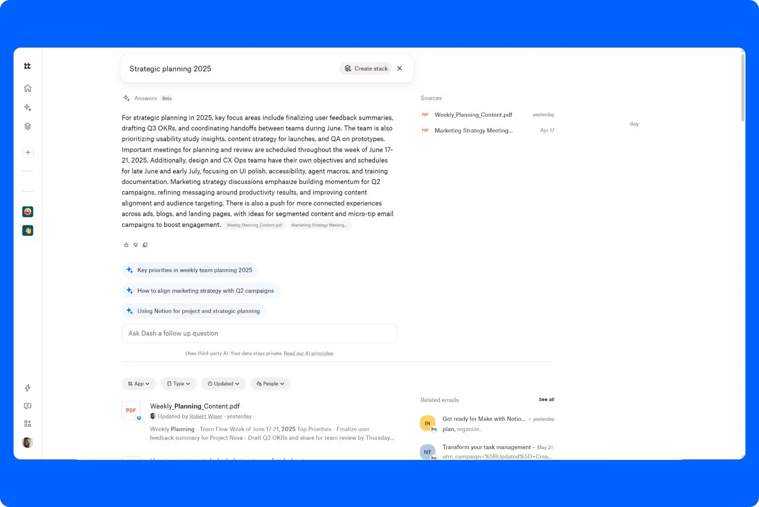 How to use Dropbox Dash as a team member | Dropbox learn
