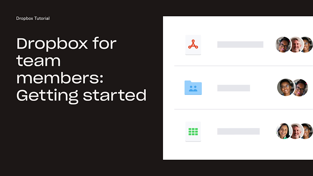 Dropbox tutorials: Explore our video tutorials | Dropbox learn