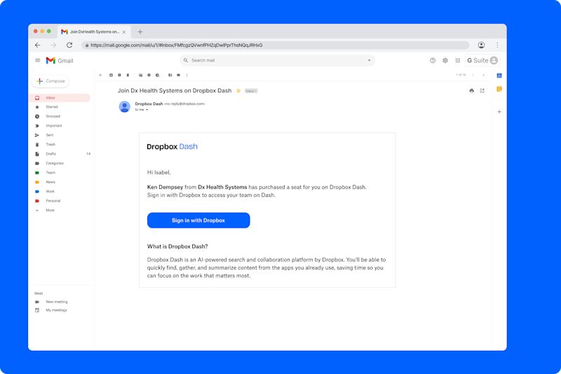 How to use Dropbox Dash as a team member | Dropbox learn