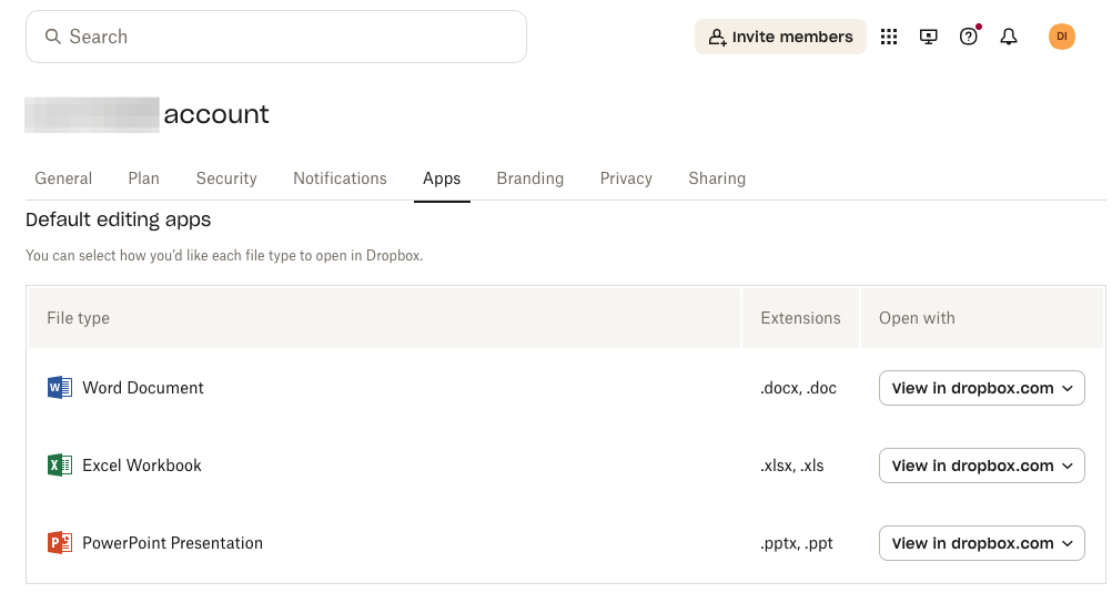 Getting started with Microsoft co-authoring for Dropbox