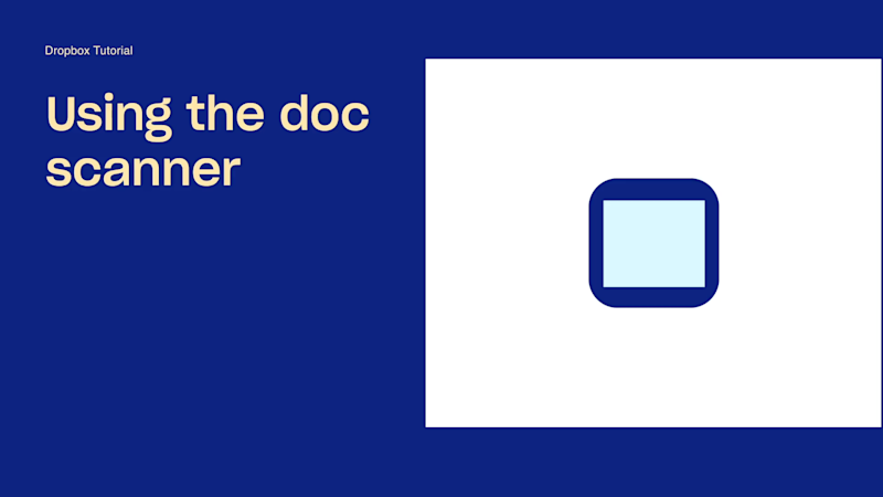 Dropbox tutorials: Explore our video tutorials | Dropbox learn