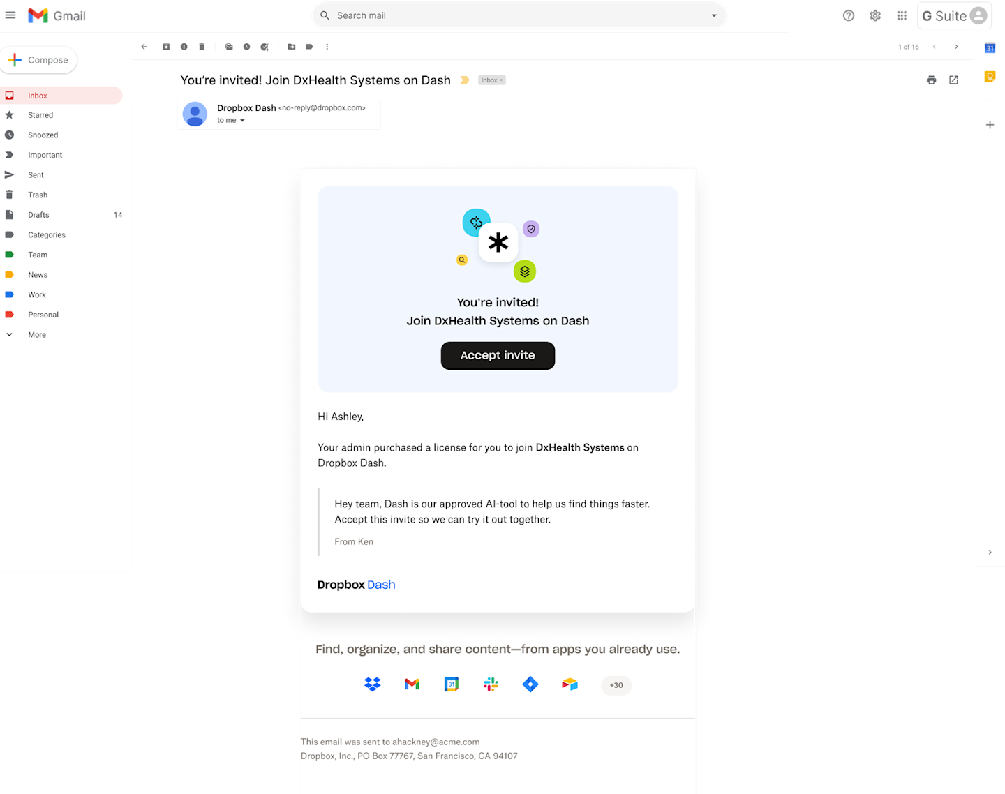 How to use Dropbox Dash as an admin | Dropbox learn