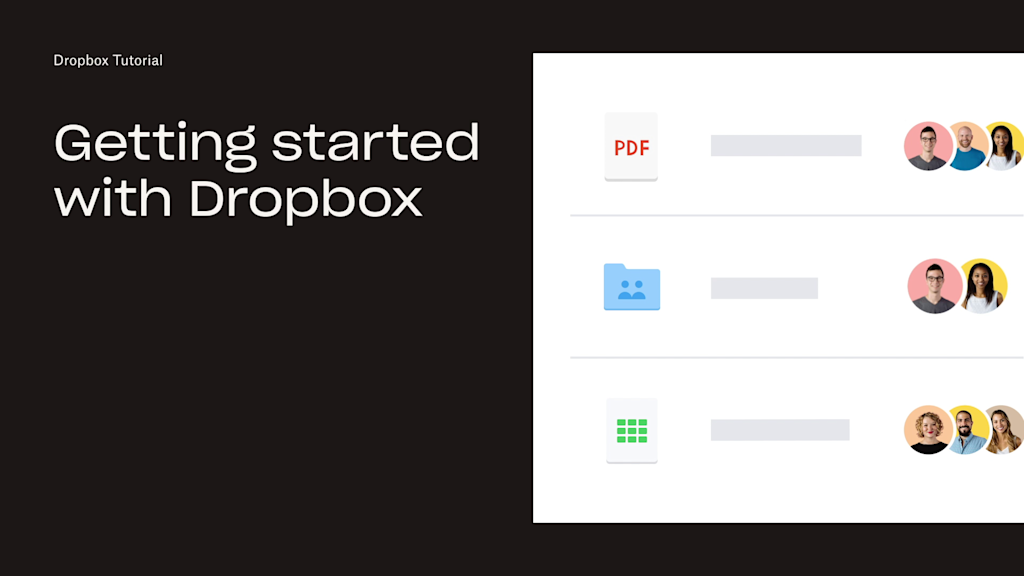 Dropbox tutorials: Explore our video tutorials | Dropbox learn
