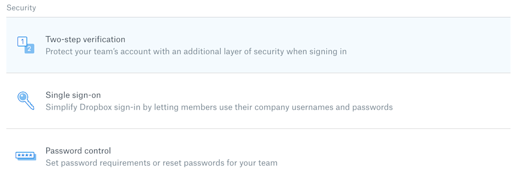 Secure your team’s Dropbox account | Dropbox learn