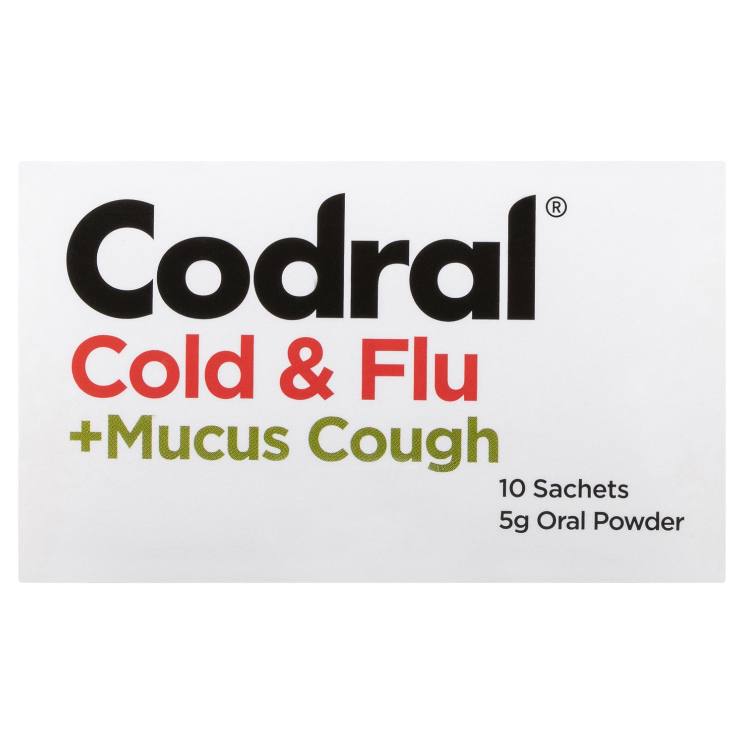 Codral® Cold & Flu +Mucus Cough Hot Drink | CODRAL® Australia