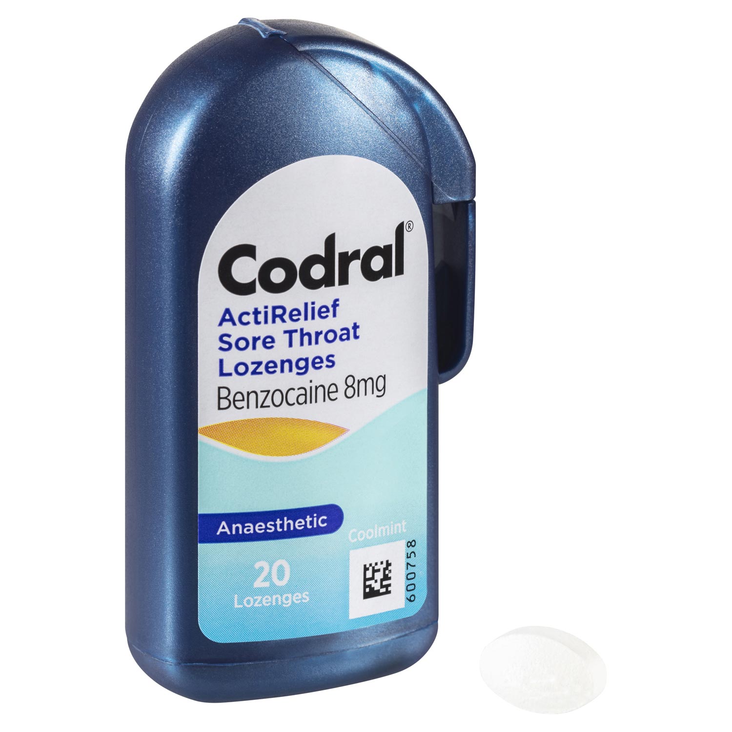 Codral Actirelief Sore Throat Lozenge Mint | CODRAL® Australia
